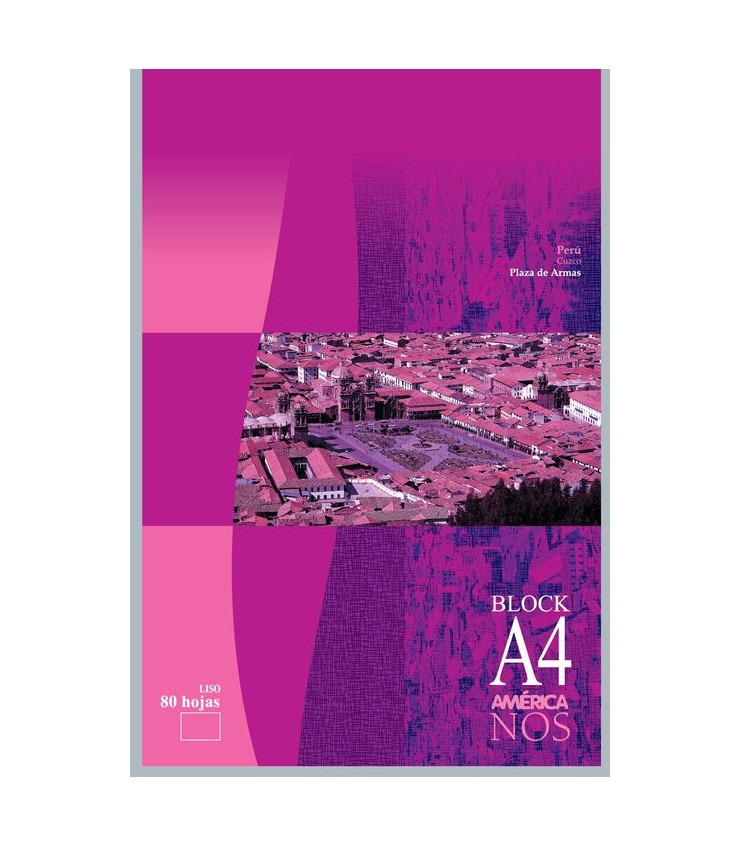 Block A4 America 80Hj Liso